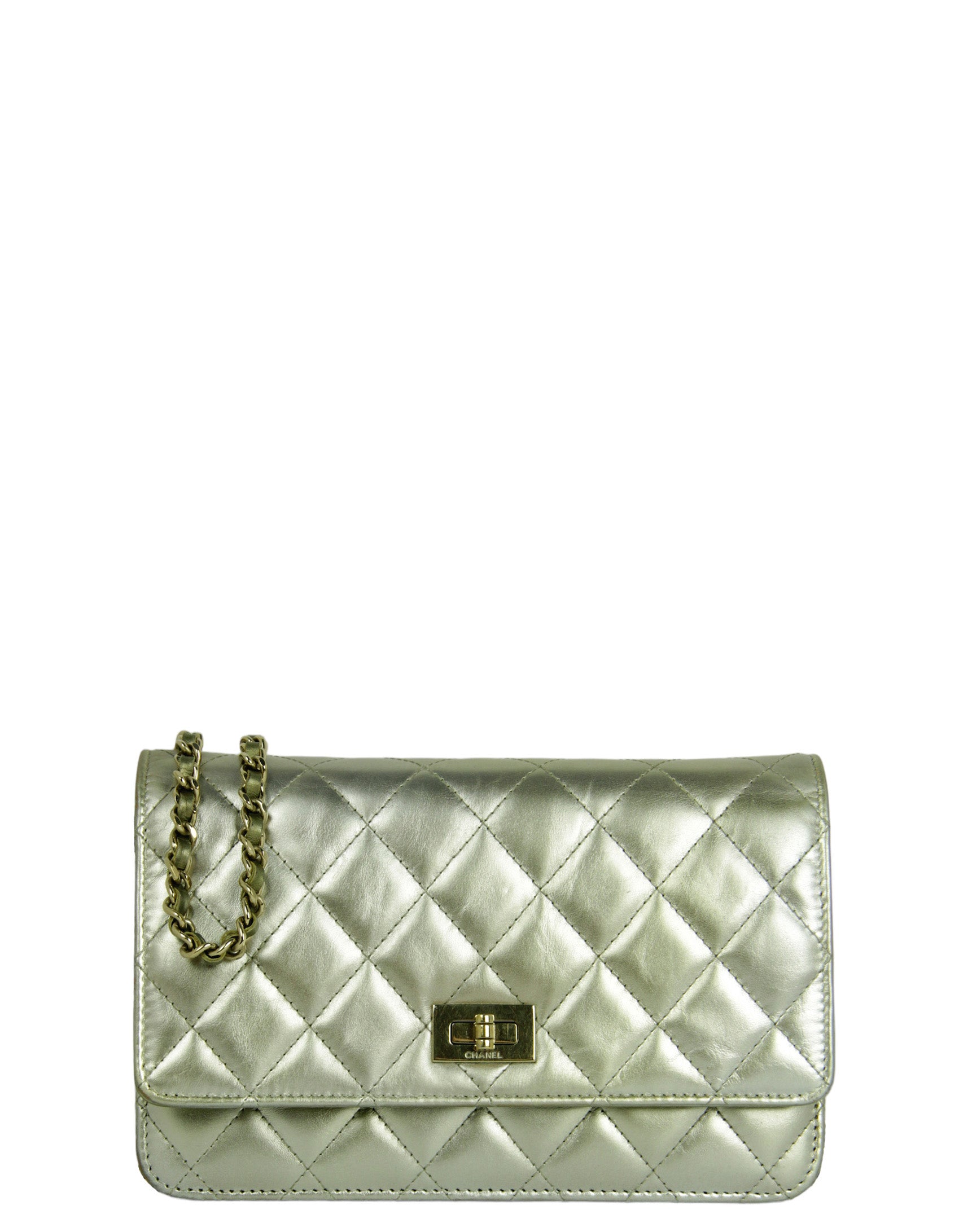 Chanel Gold Leather Reissue WOC Crossbody Bag – ASC Resale