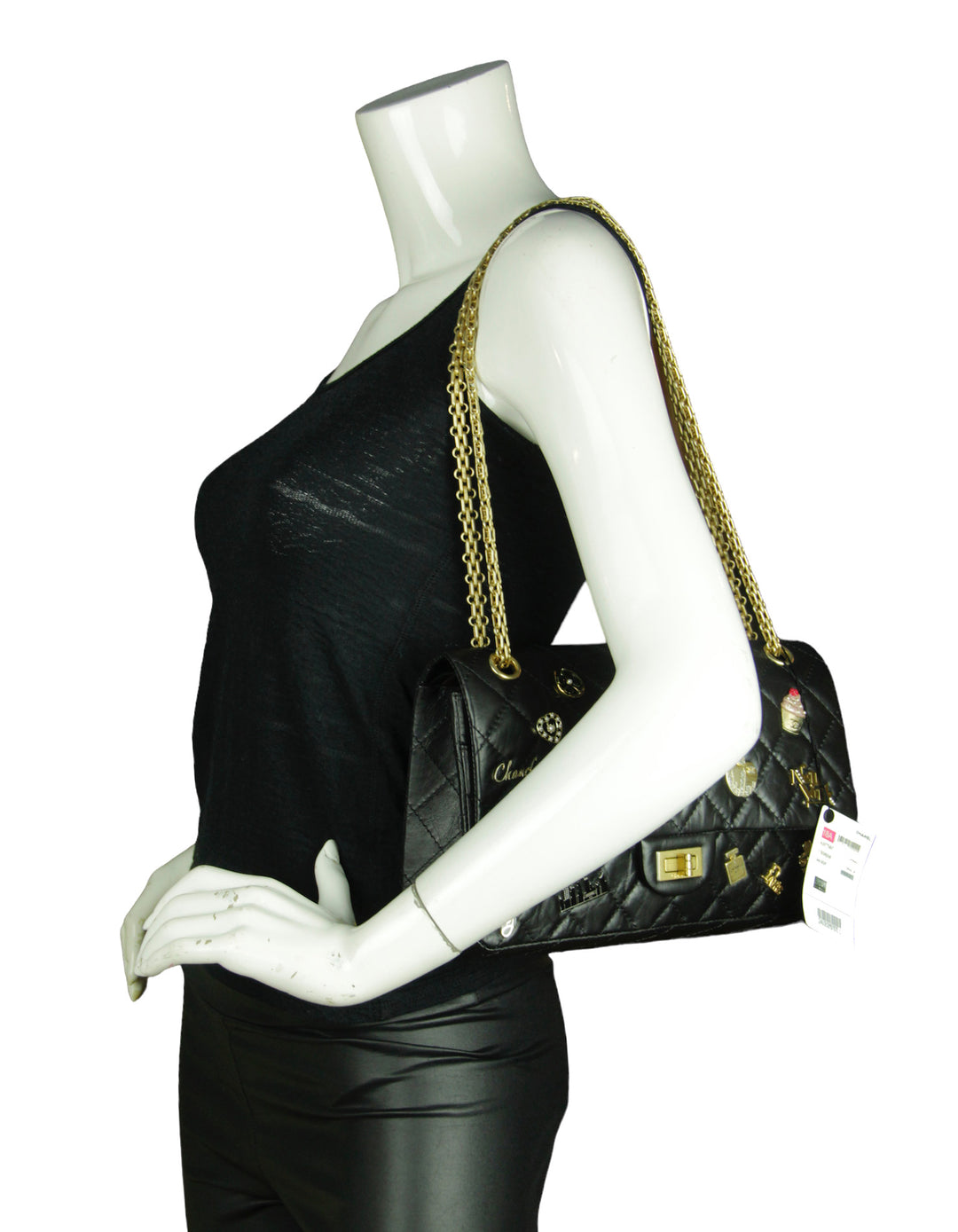1ChanelBlackAgedCalfskin57thSt 1ChanelBlackAgedCalfskin57thSt