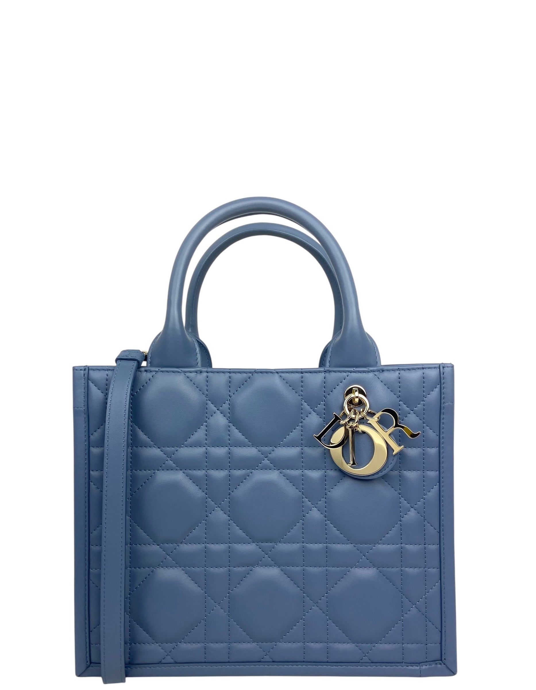 Dior Denim Blue Small Dior Book Tote – ASC Resale