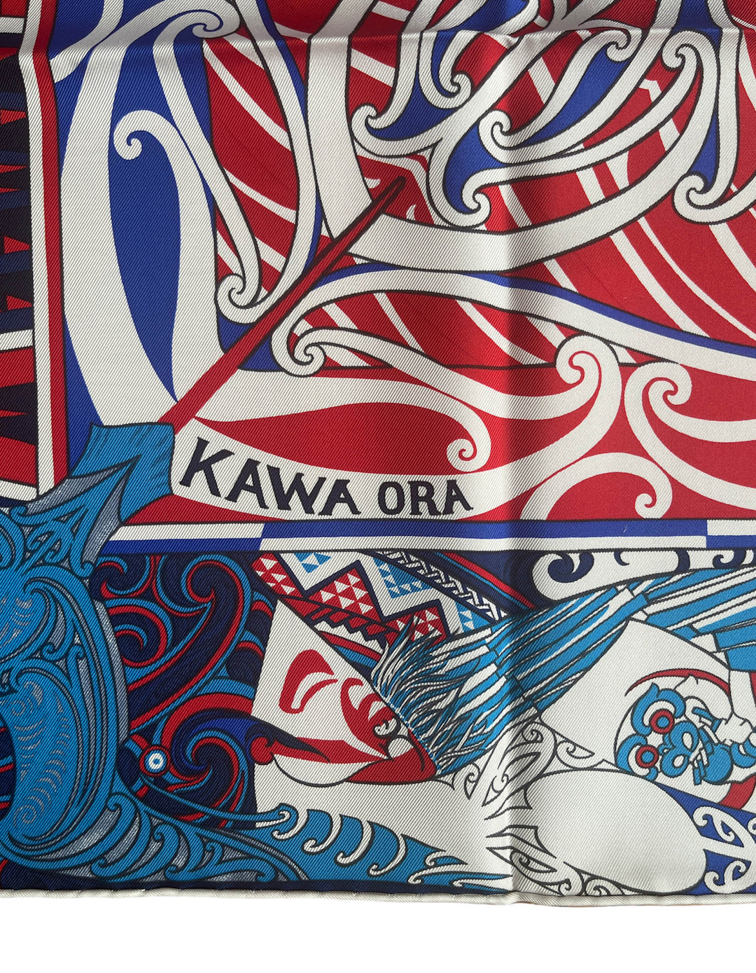 Hermes NEW Blue/Red/White Kawa Ora 90cm Silk Scarf – ASC Resale Hermes NEW Blue/Red/White Kawa Ora 90cm Silk Scarf – ASC Resale